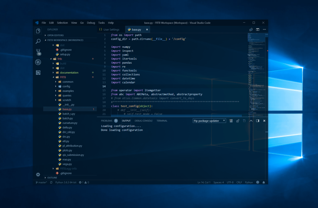 Dark, Transparent Visual Studio Code – From First Principles