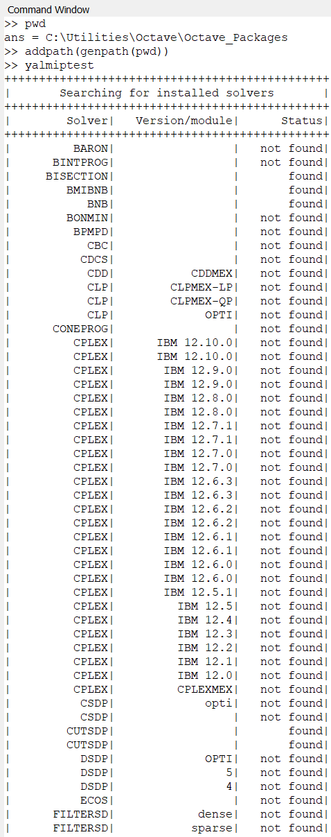 YALMIP in Octave – From First Principles